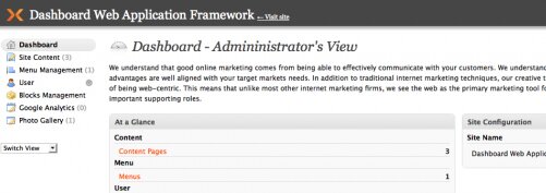 Open Source PHP Web Framework - Dashboard Framework | Greepit