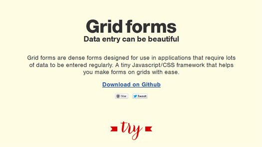 Make Forms on Grids with Ease – GridForms | Greepit