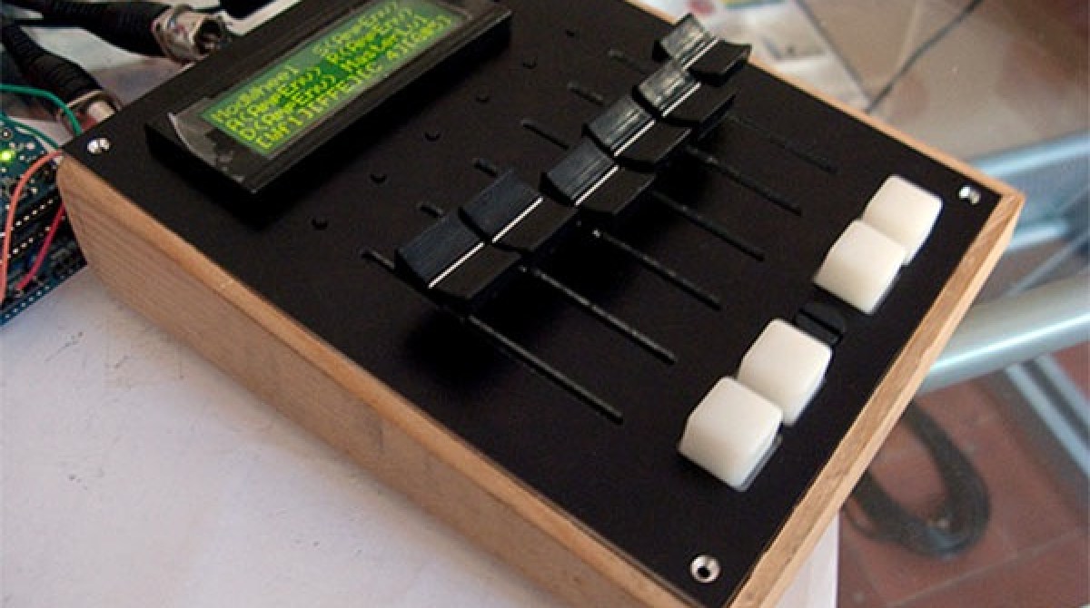 Midi Fader Controller With Arduino Make