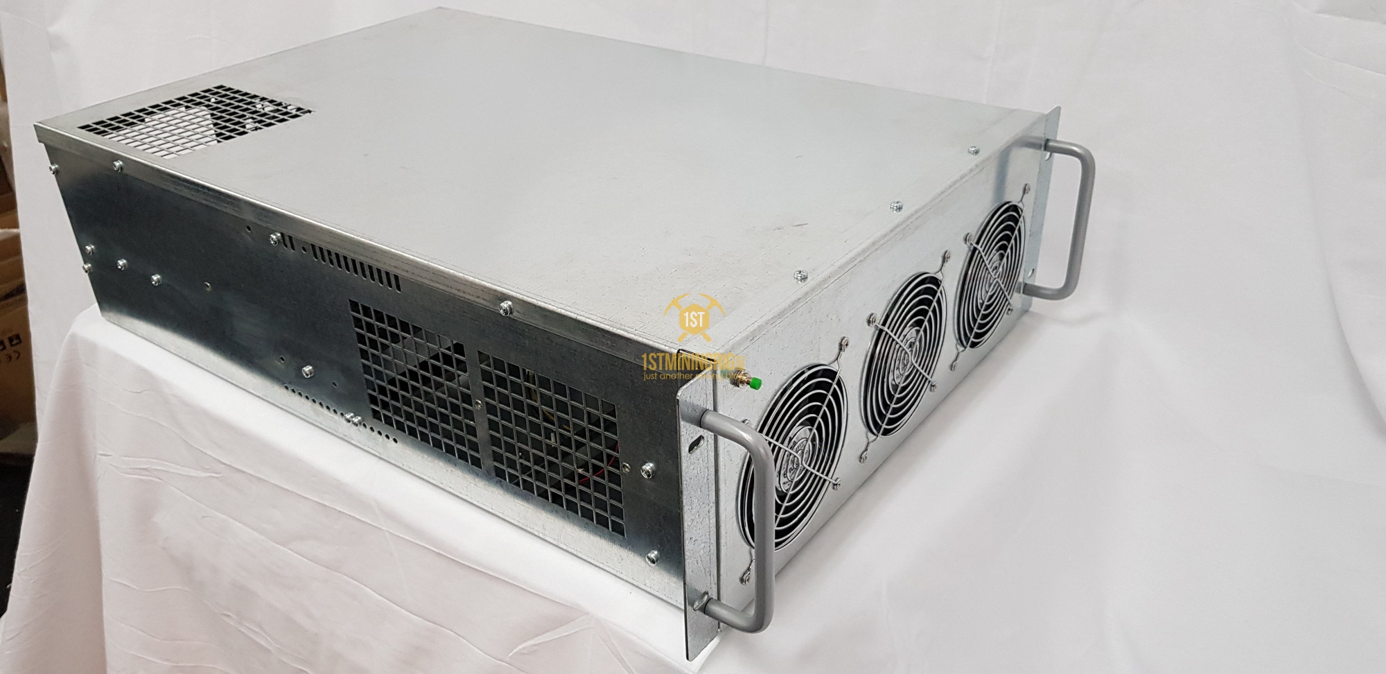 6x GPU Mining Server Case, 4U Rackmount Chassis - 1st Mining Rig
