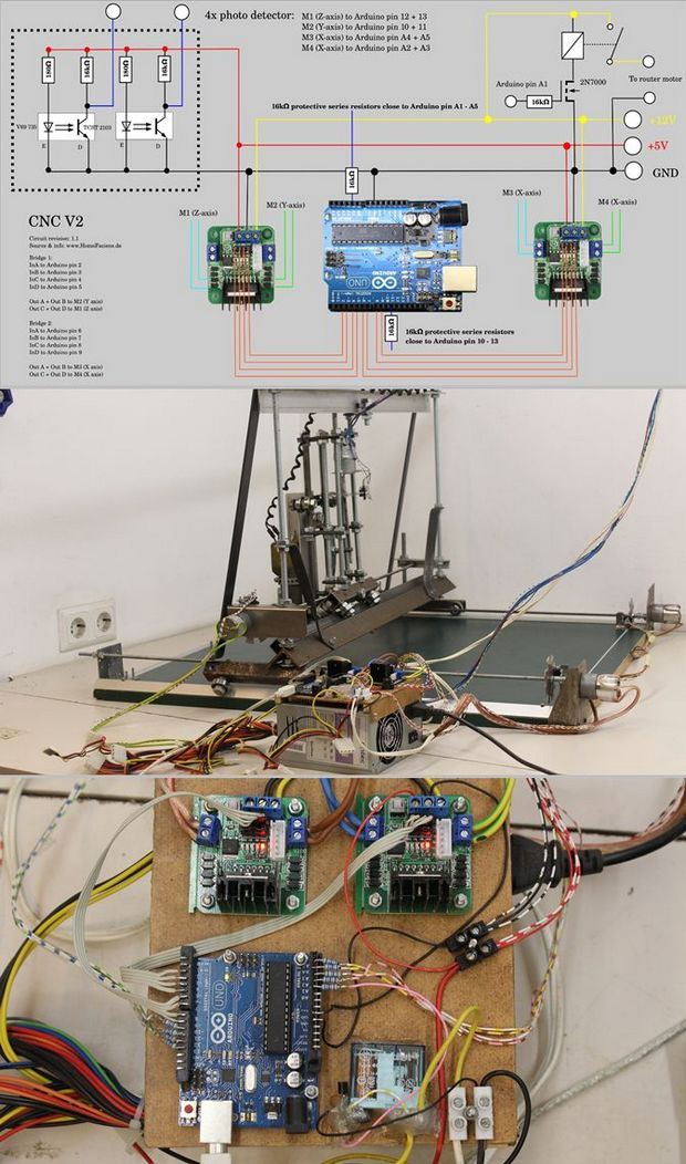 Arduino Uno Cnc Wiring Diagram