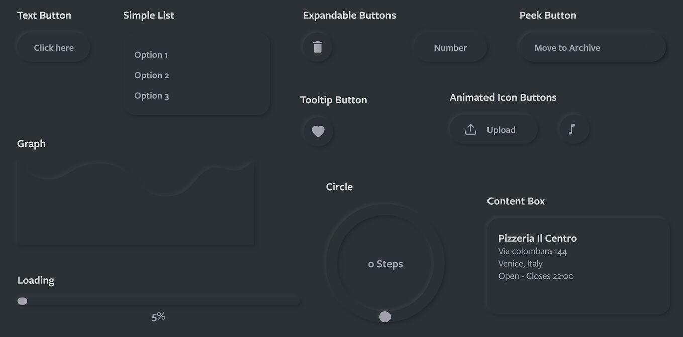 50+ Best Neumorphic Design Freebies (UI Kits, Code Snippets) For ...