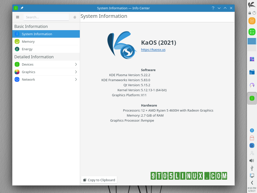 Arch Linux Inspired KaOS Linux Jumps in the KDE Plasma 5.22 Bandwagon ...