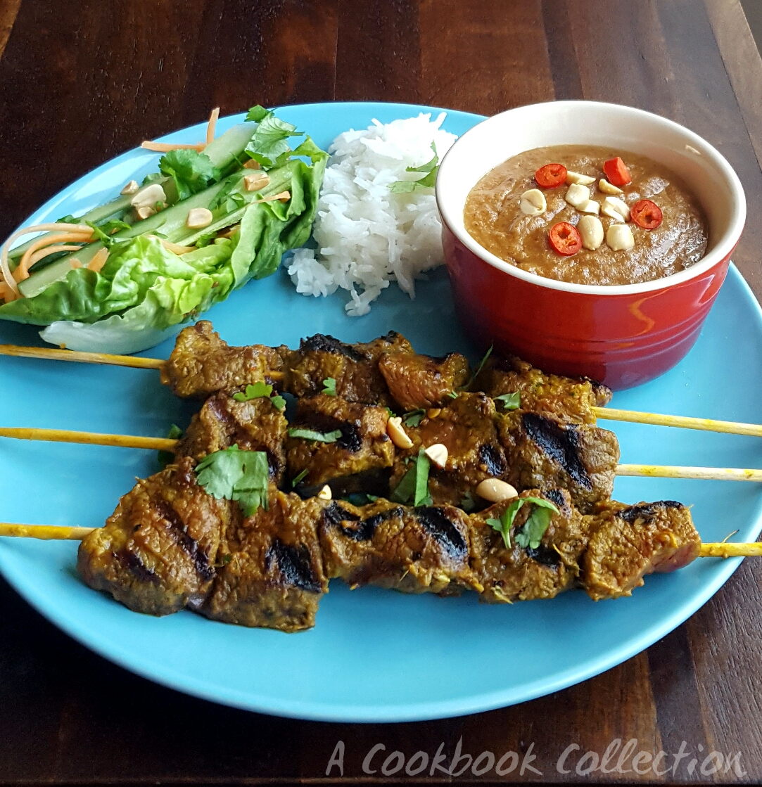 Beef Satay Skewers - A Cookbook Collection