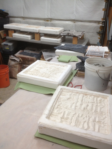 Twelve-Inch Plaster Mold Tiles – Redoubt Press & Tiles