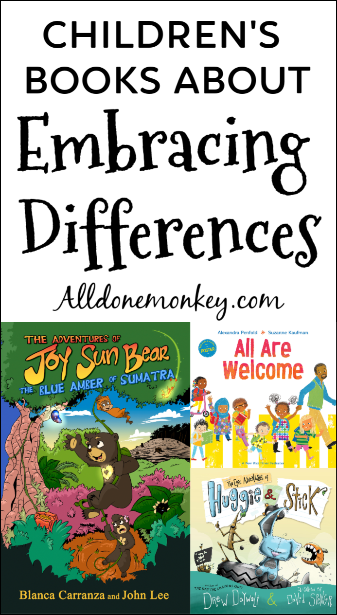 Children's Books About Embracing Differences - All Done Monkey