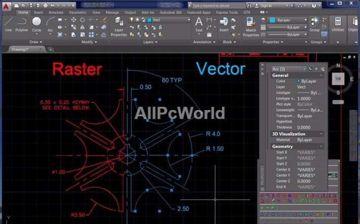 Autodesk AutoCAD Raster Design 2016 ISO Image Free Download