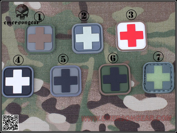 EMERSON - Parche PVC Médico - Alpha Tactic