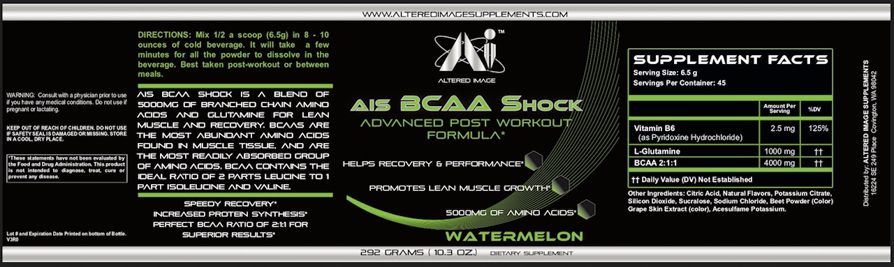 Altered Image Supplements – Altered Image Supplements