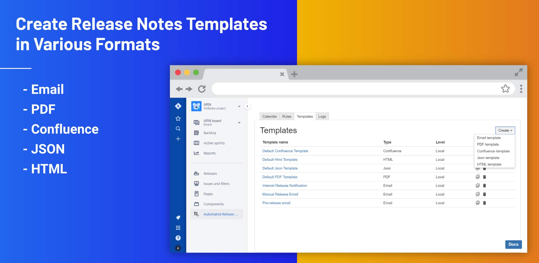 Automated Release Notes for Jira | Amoeboids