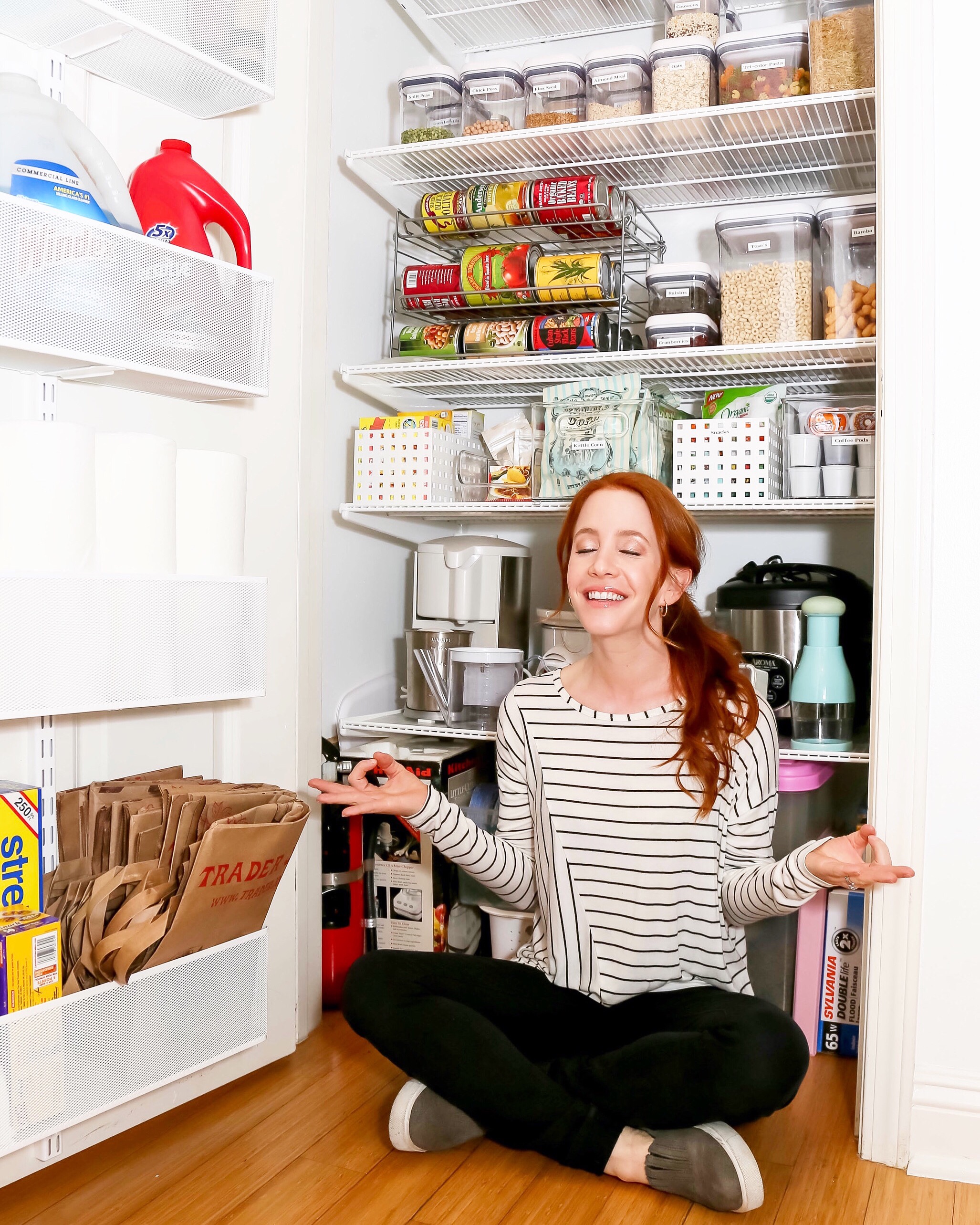 My pantry makeover by the container store - Amy Davidson - Working Mom Blog