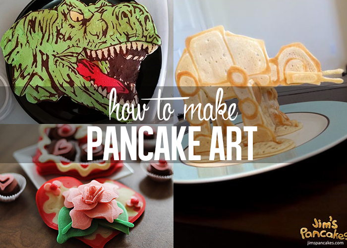 How to make pancake art - Andrea's Notebook