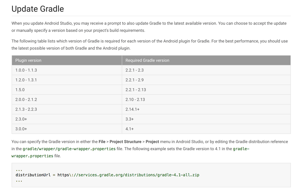How to migrate to gradle in android studio 3-0-1 - buildingamela