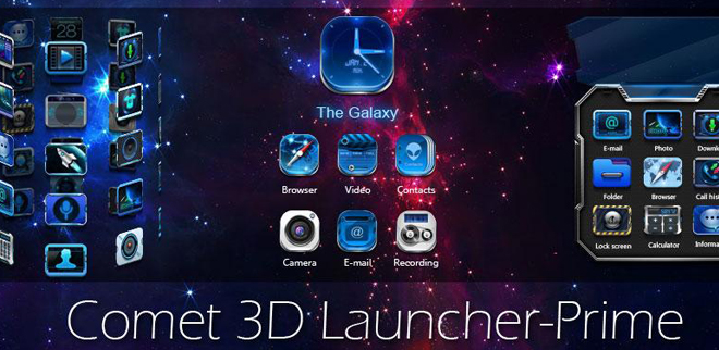 COMET 3D LAUNCHER PRIME - Androidmag