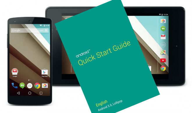 Android 5.0: Google veröffentlicht Quick Start Guide für Lollipop ...