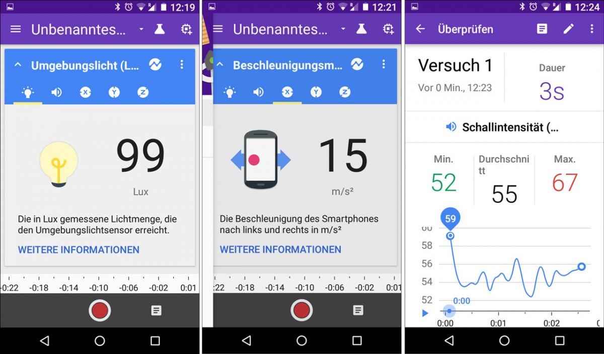 Google App „Science Journal“ macht dein Smartphone zum wandelnden ...
