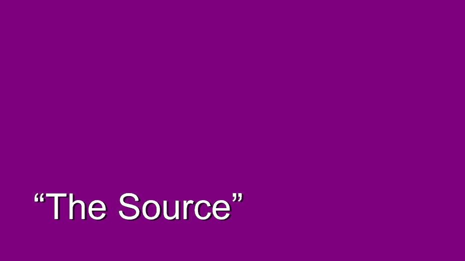 Voice Over Andy Taylor Blog: A tribute to those best known as "The Source"