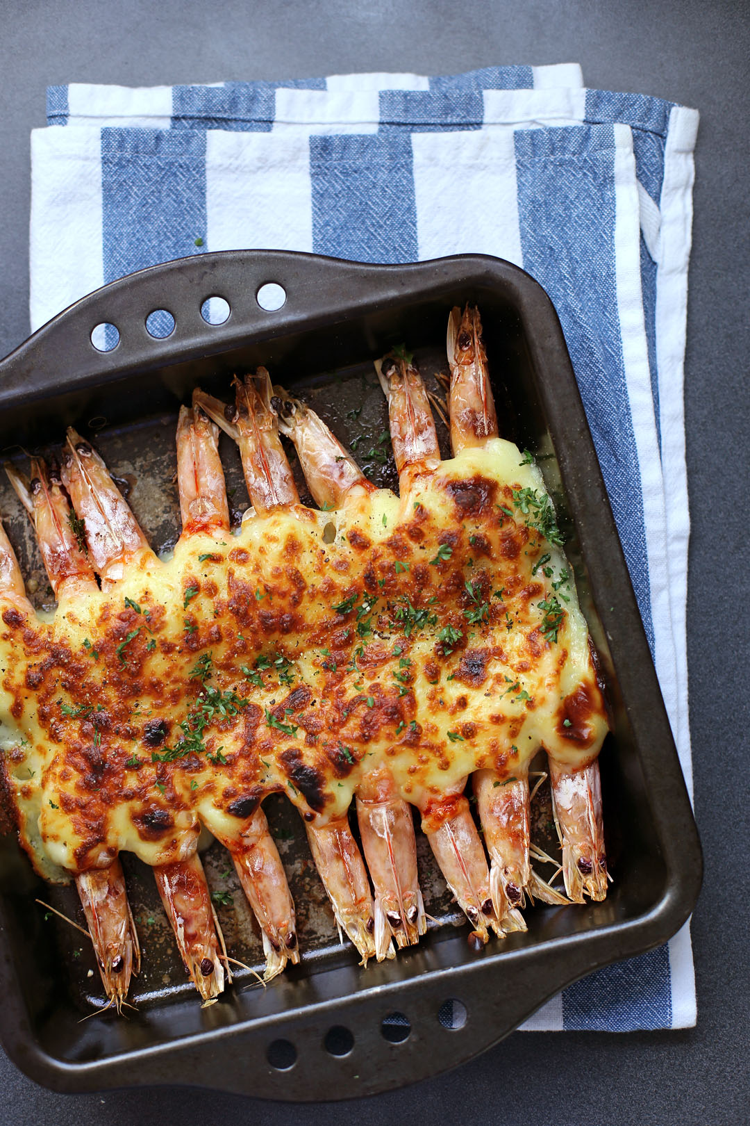 Grilled Cheese Prawns - Ang Sarap