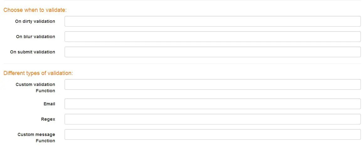 Angular Validator Is An Easy To Use Powerful And Lightweight Angularjs Validation Directive
