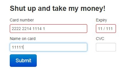 AngularJS Module For Formatting & Validating Payment Forms - Angular Payments | Angular Script