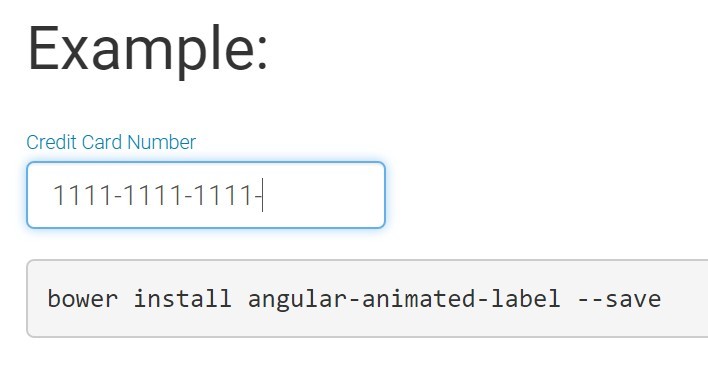 Animated Floating Placeholder With Angularjs Angular Script