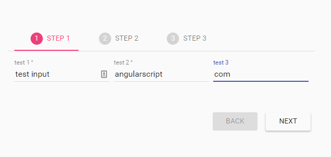 Angular Material Wizard Component Xmdwizard Angular Script
