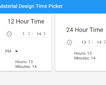 AngularJS Directive For Datetime Range Picker | Angular Script