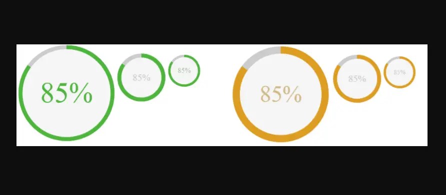 Custom Circular Progress Bar For Angular Angular Script