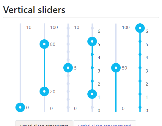 Mobile-friendly Range Slider Control Component For Angular 5+ | Angular Script