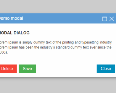 Angular Modal & Popup Components And Directives - Angular Script