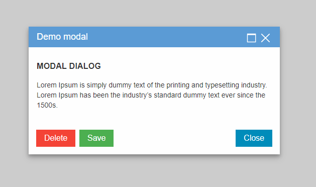 Resizable And Draggable Modal For Angular 5 Angular Script
