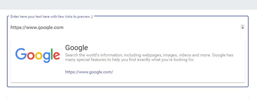 Link Preview Component For Angular 2+ | Angular Script