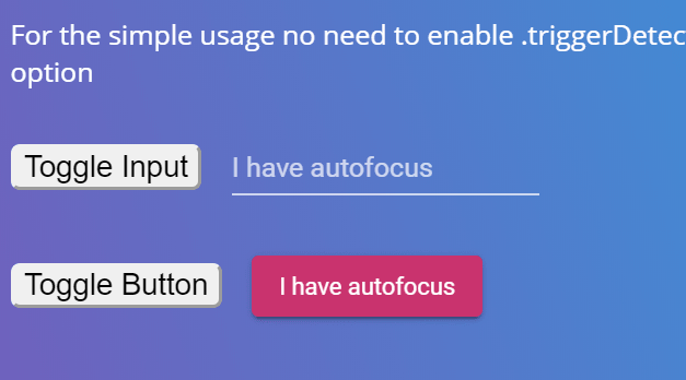 Fix Autofocus On Dynamically Created Controls - ngx-autofocus-fix | Angular Script