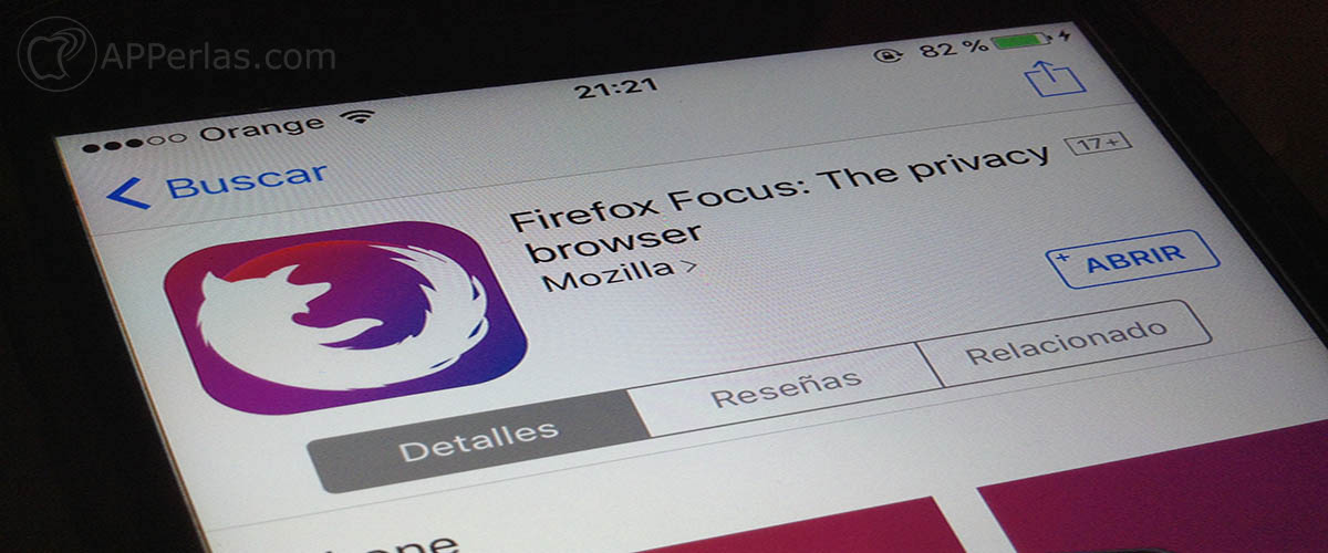 Focus by Firefox se transforma en el navegador Firefox Focus