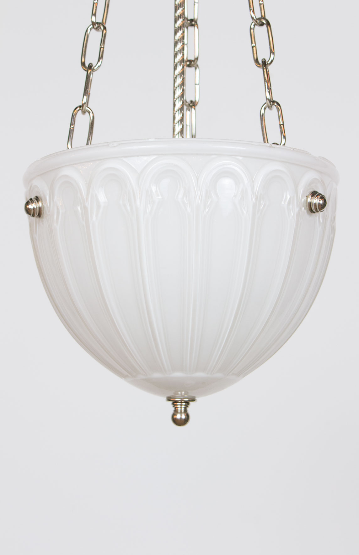 Cased Glass Bowl Fixture – Appleton Antique Lighting