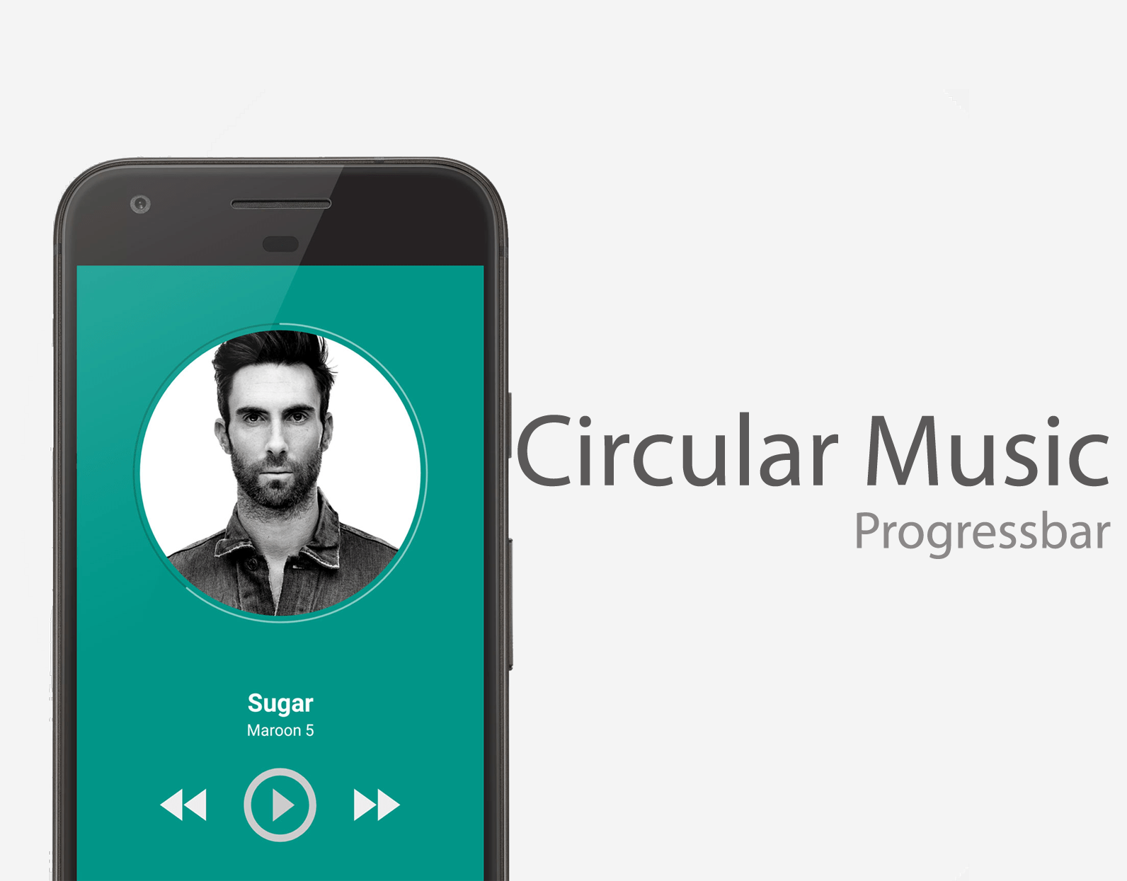 Circular Music Progressbar - Library - App Snipp