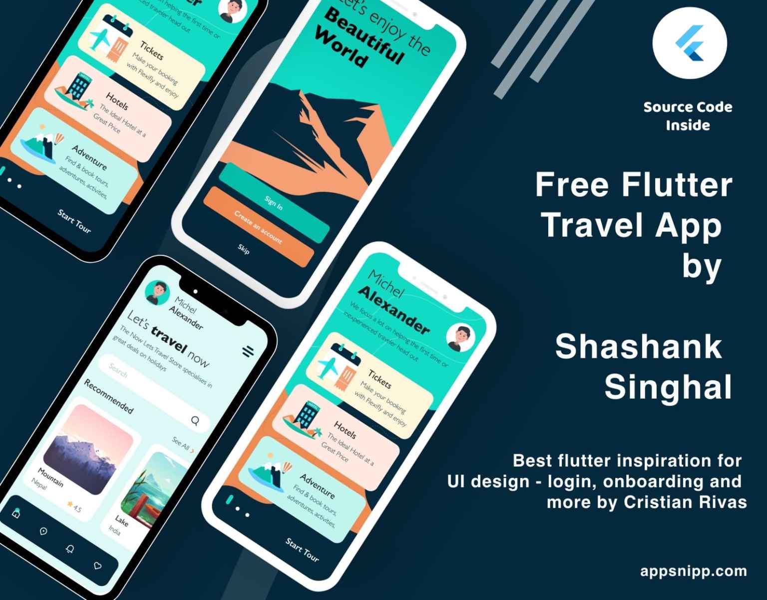Flutter Archives App Snipp