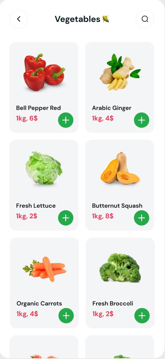 Free Flutter Grocery Ui E Commerce App By Shashank Singhal App Snipp