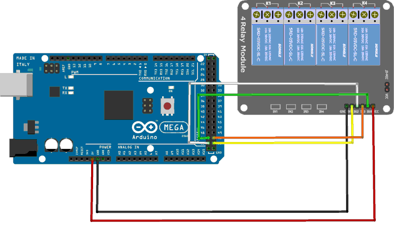 Relay Module Wiring Diagram - Circuit Diagram