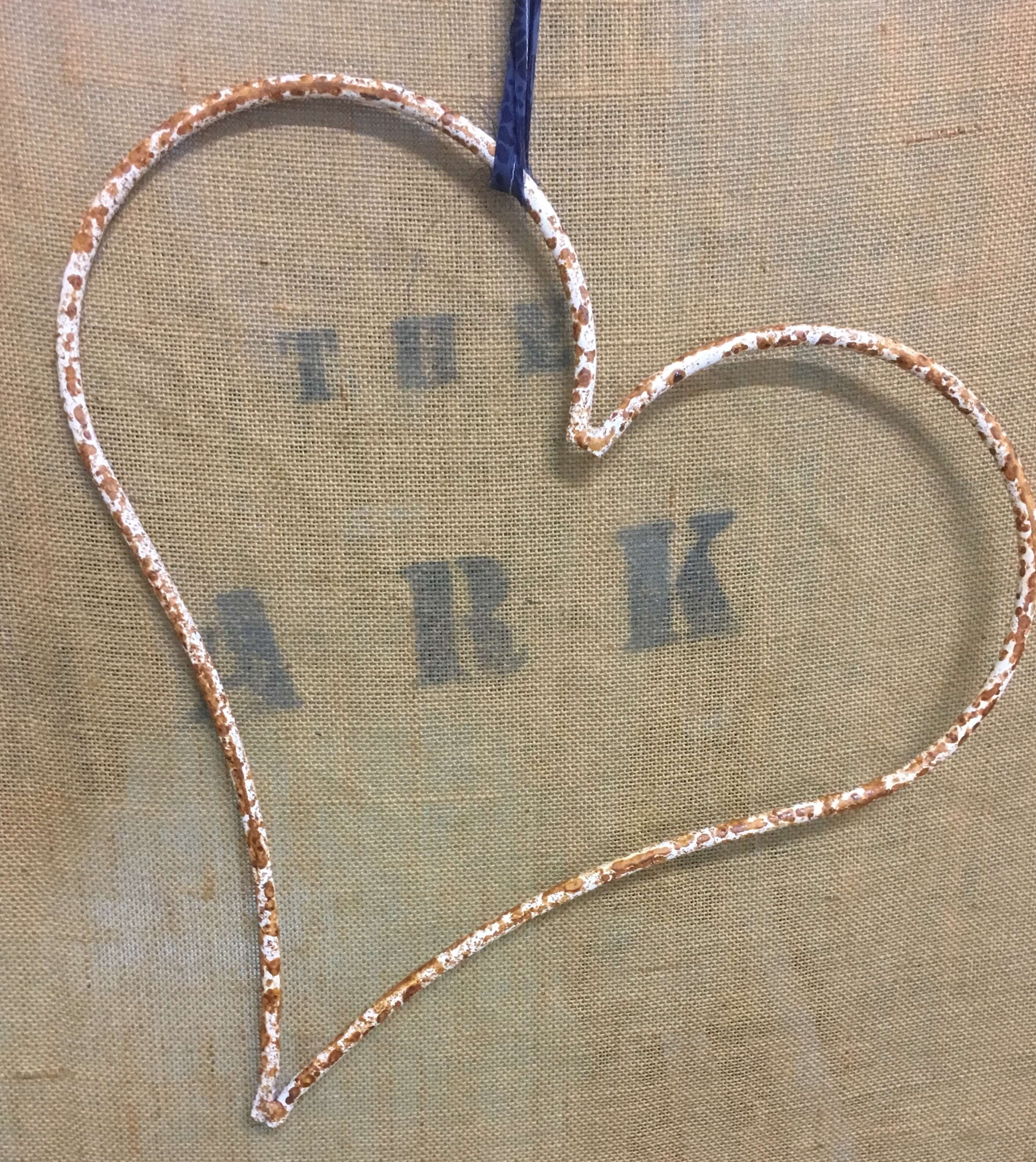 Rustic metal hearts, Love these! — Ark Vintage - Vintage, Retro, Urban ...