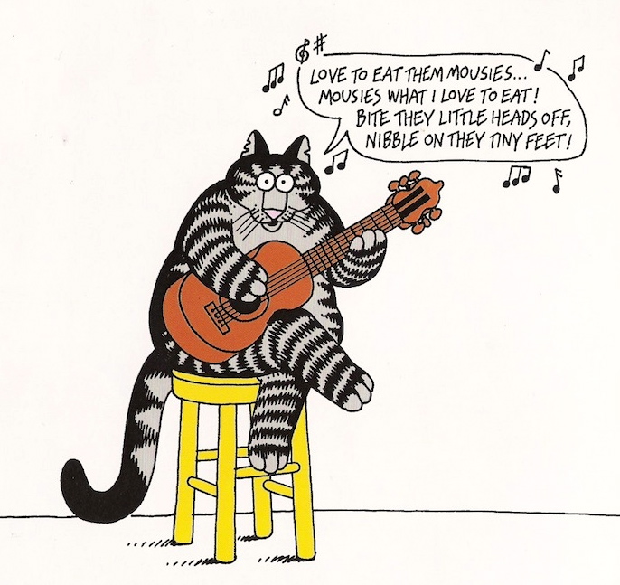 Cattions and Kliban cats | Arnold Zwicky's Blog