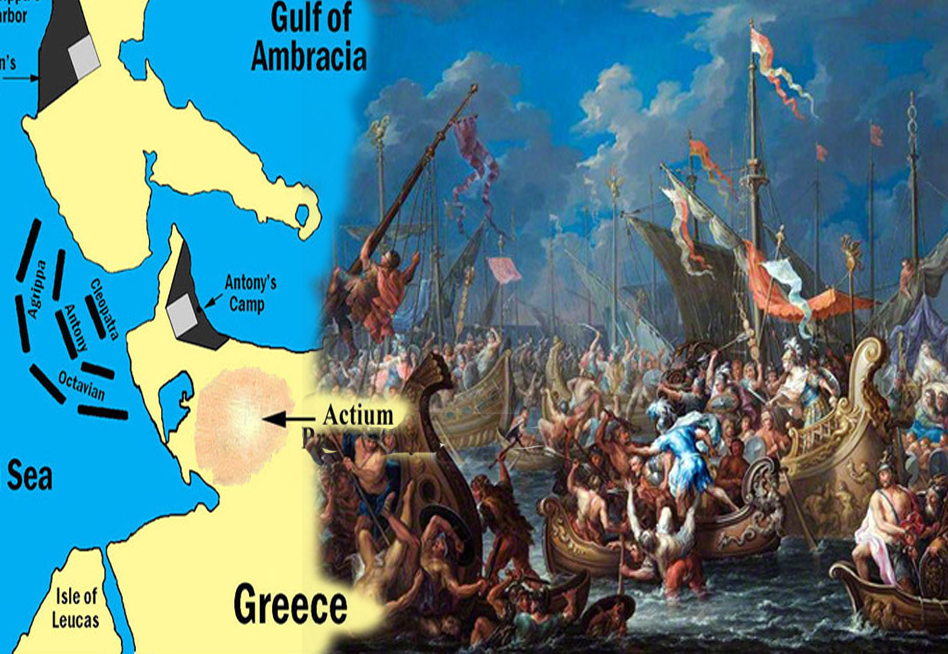 Η Ναυμαχία του Ακτίου (2 Σεπτεμβρίου 31 π.Χ.) - aromalefkadas ...