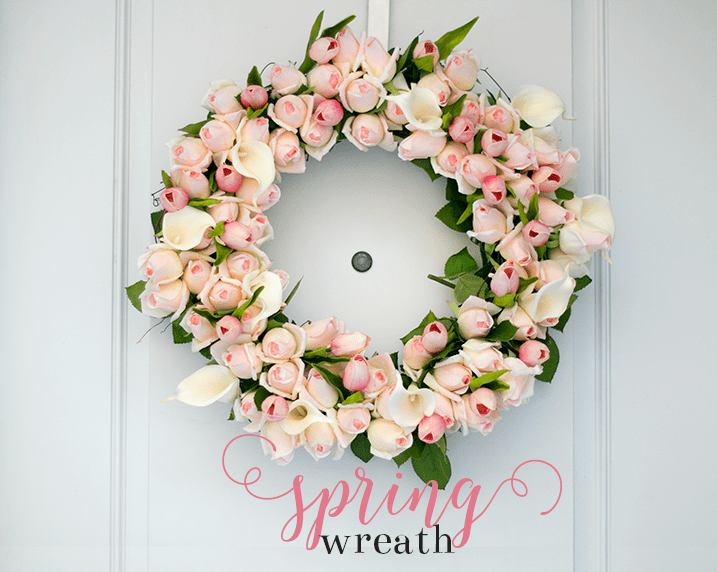 Spring Rosebud Wreath - Ash and Crafts