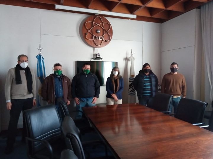 Reunión de ATE PIAP con la presidenta de la CNEA - ATE