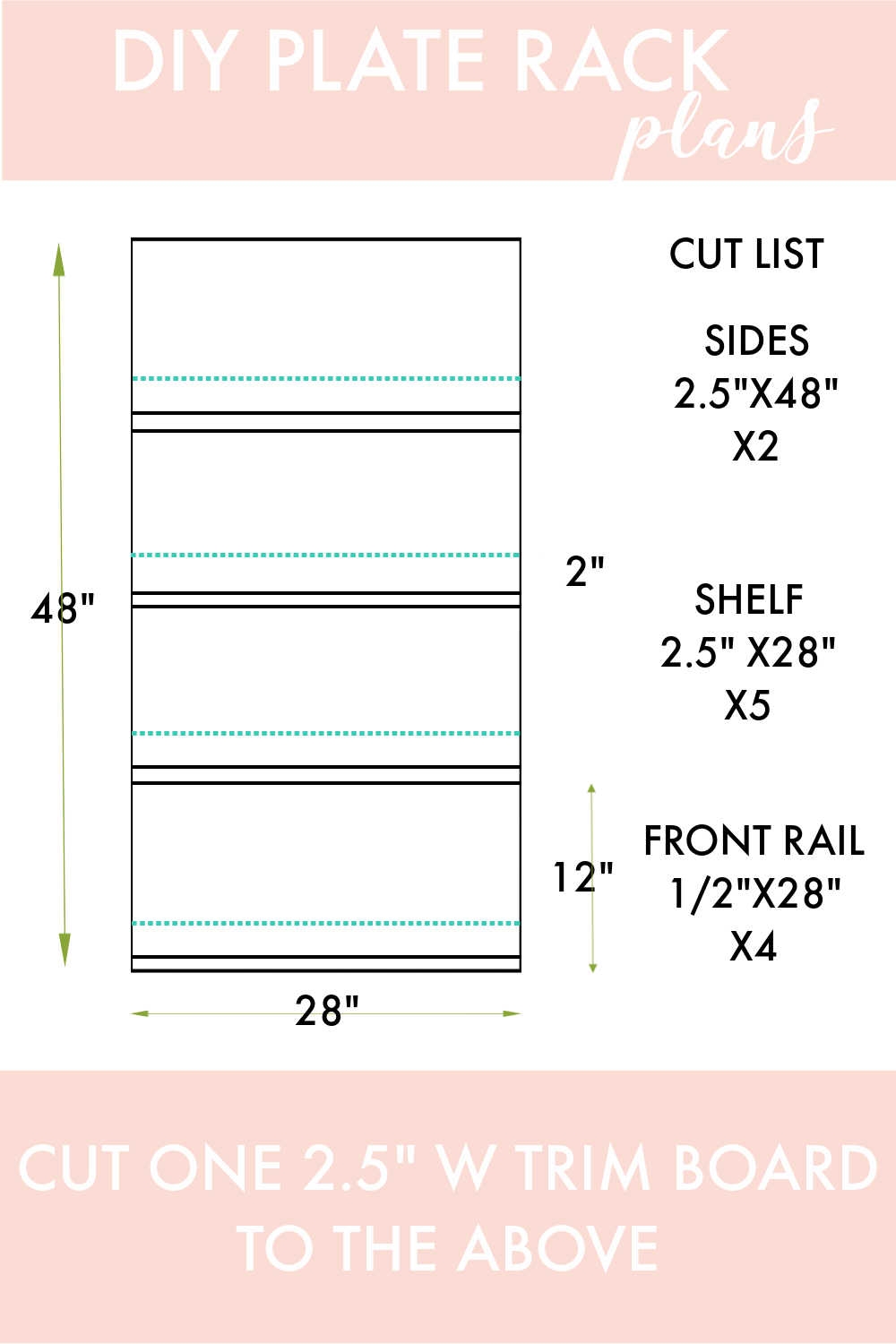 DIY Plate Rack Wall - at home with Ashley