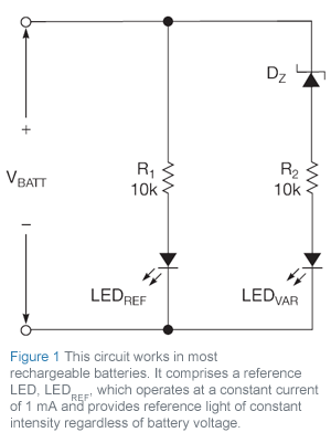Battery Level Indicator Circuit Diagram Simple