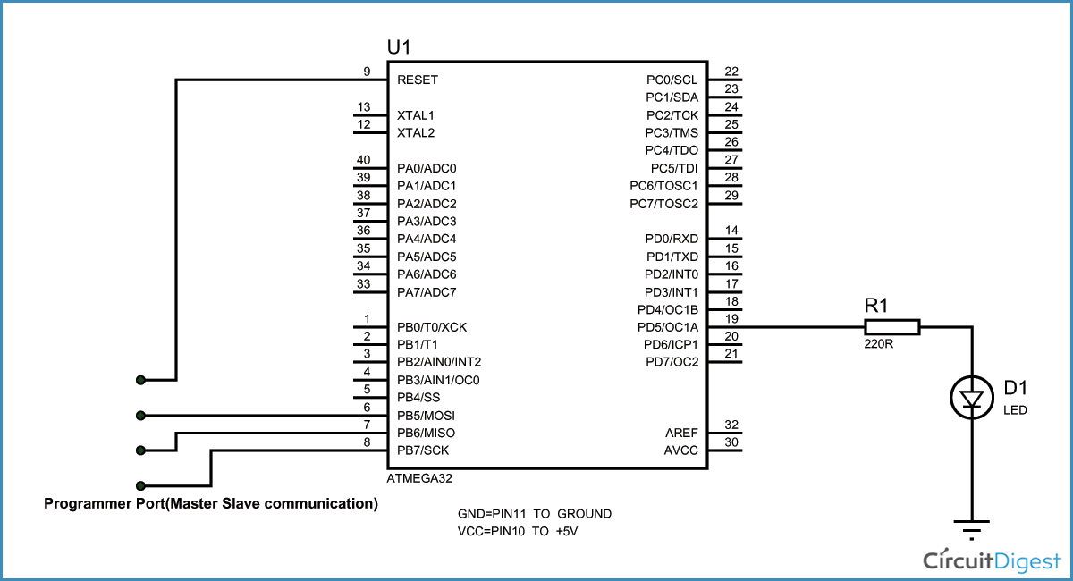 Blinking Led Circuit With Schematic And Explanation - Circuit Diagram