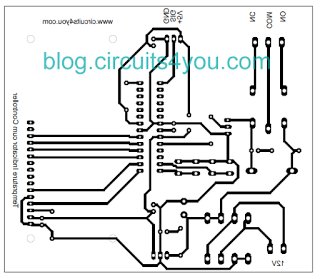 Microcontroller Based Temperature Indicator Circuit Diagram - Circuit Diagram