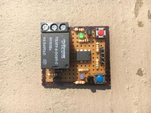 Latching Relay Circuit Schematics - Circuit Diagram