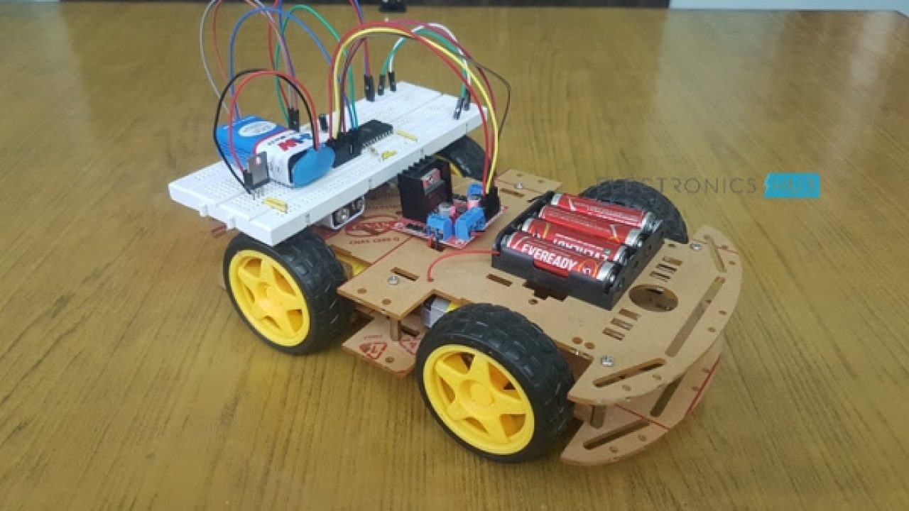Line Follower Robot With Microcontroller Circuit Diagram - Circuit Diagram
